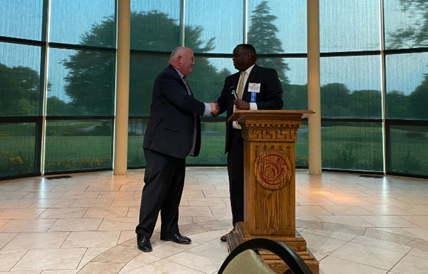 Timothy Maloney Accepts Award at PGCBA Annual Meeting - JGL Law